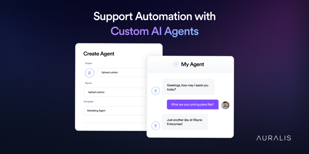 The Future of Customer Support Automation with Custom AI Agents - Auralis AI