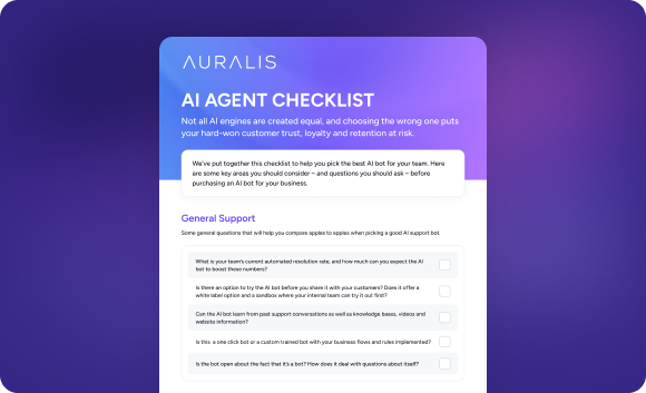 AI Agent buying Guide - Auralis AI